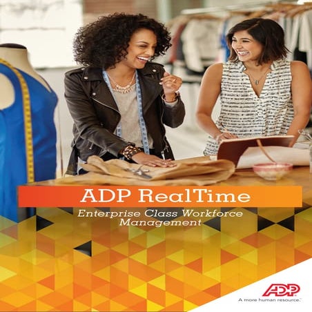 ADP Brochure - RealTime | PDF | Human Resources | Business