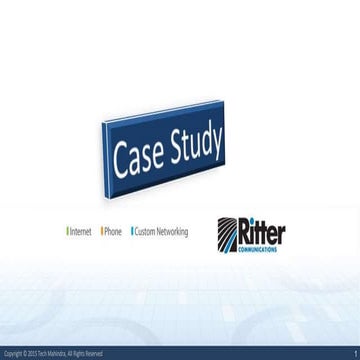 TechM Ritter Solution Case Study - V1.5 | PPT