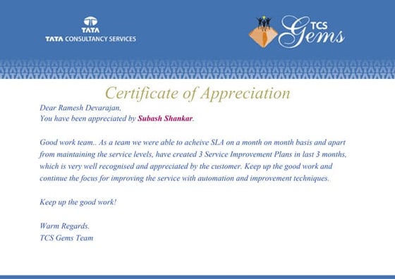 Appreciation (2) | PPT
