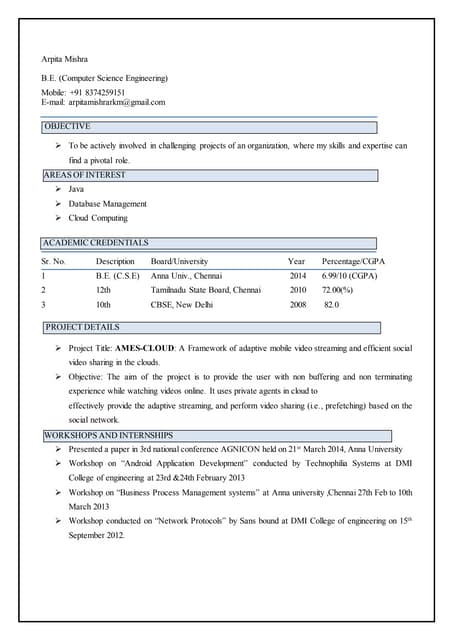 Resume | DOCX | Computer Software and Applications | Computing
