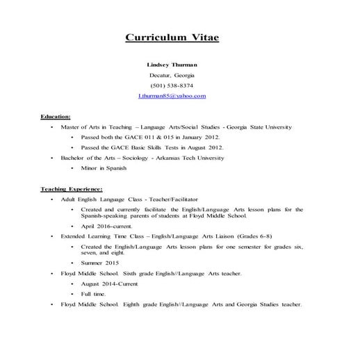 Resume.Thurman | DOCX