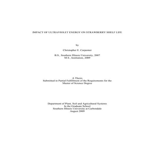 Carpenter Thesis - Accepted | PDF | Gardening | Home & Garden