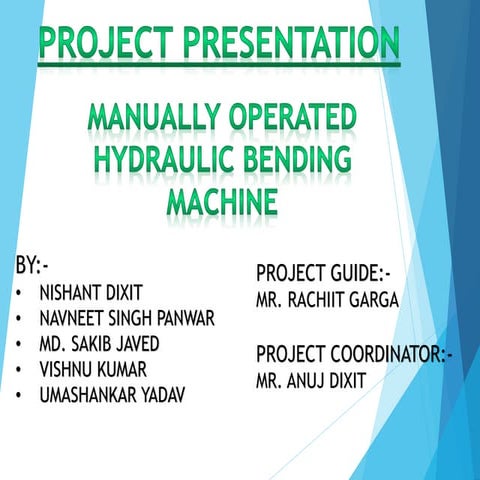 PROJECT Presentation(2014-15)new | PPT