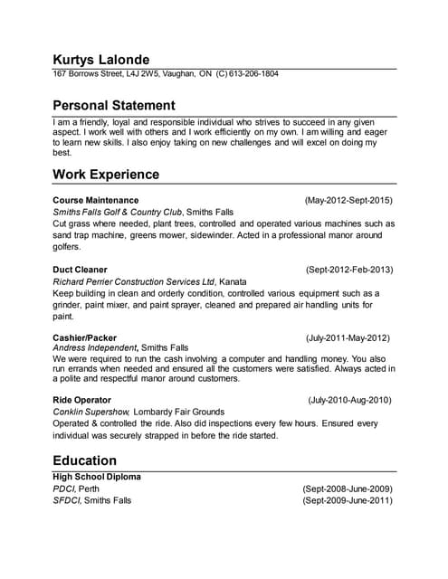 Casey Resume | PDF