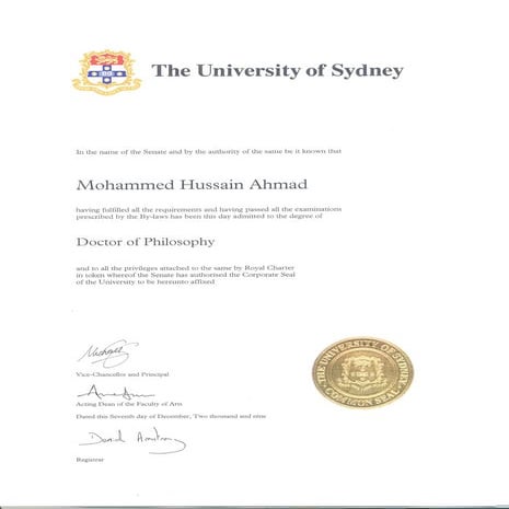 Academic - PhD | PDF