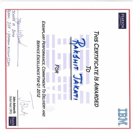 IBM Q1 Best Performance | PDF