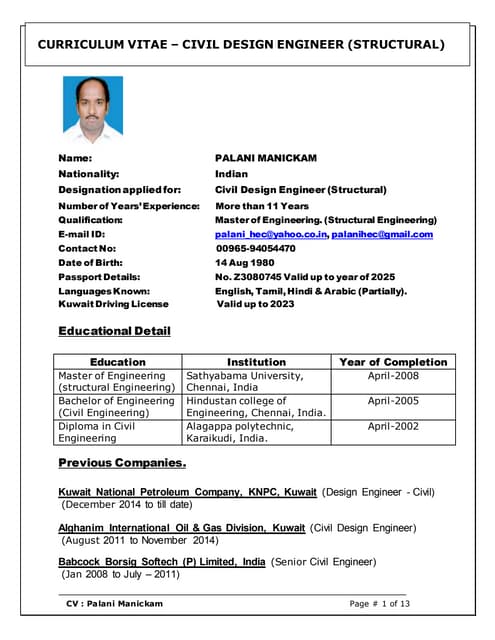 Structural ENgineer (Civil) | PDF