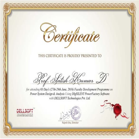 Certificate_FDP | PDF