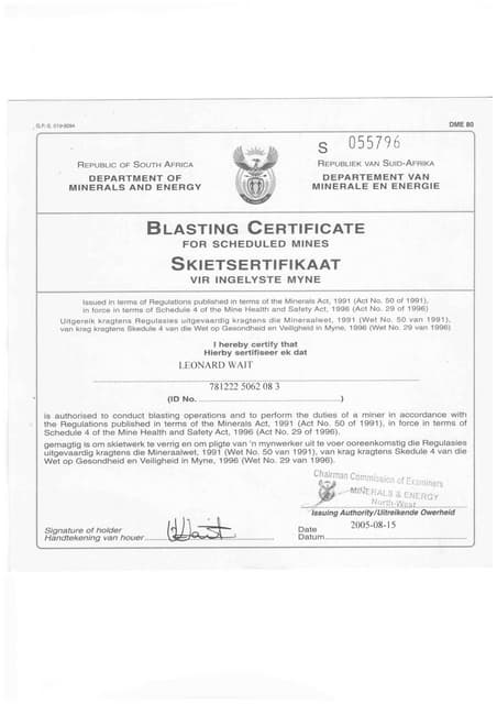 Ship certificate | PDF