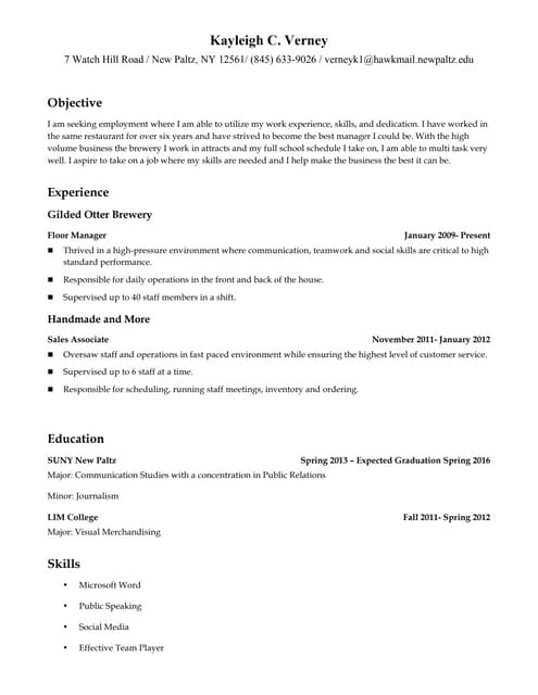 WARREN EVANS cv | PDF