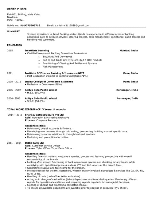 Nishad Fatima (Resume) | PDF