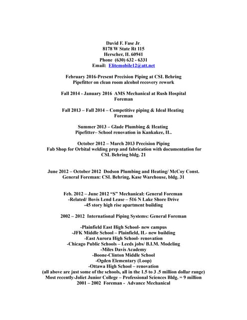 codys resume final | PDF