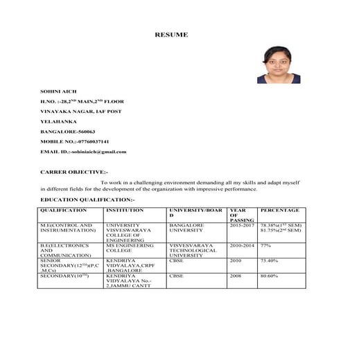BHUVANESH RESUME (INDUSTRY) | DOC