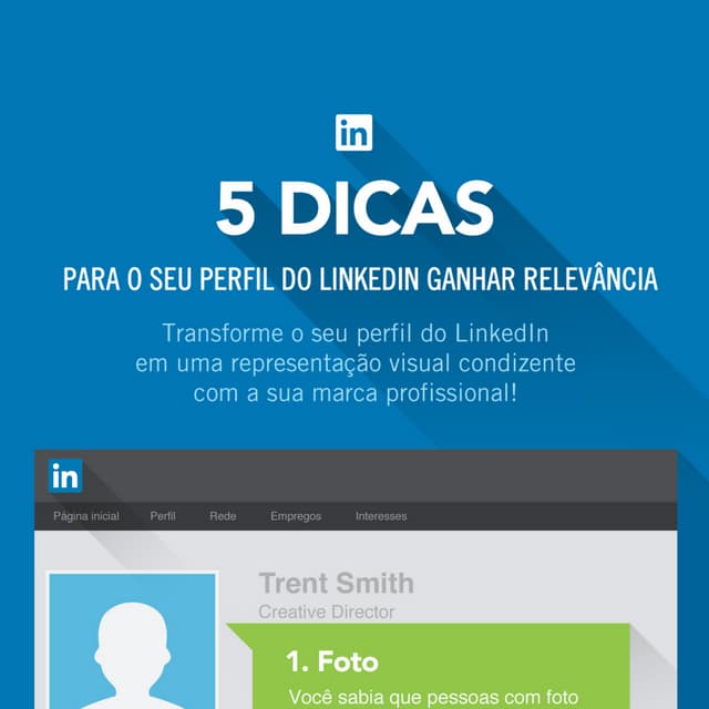 5 Dicas para o seu Perfil do LinkedIn Ganhar Relevância | PDF