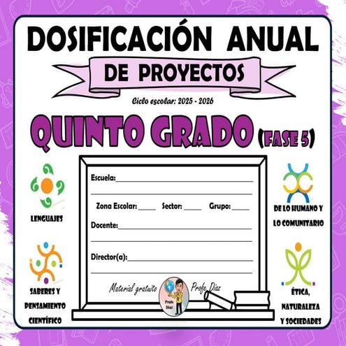 Dosificación Anual 2025 - 2026 multigrado | PDF