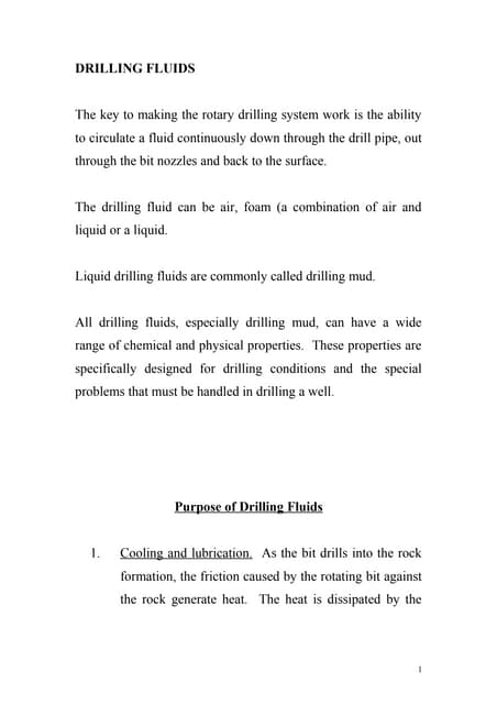 Presentation 5 drilling mud | PDF