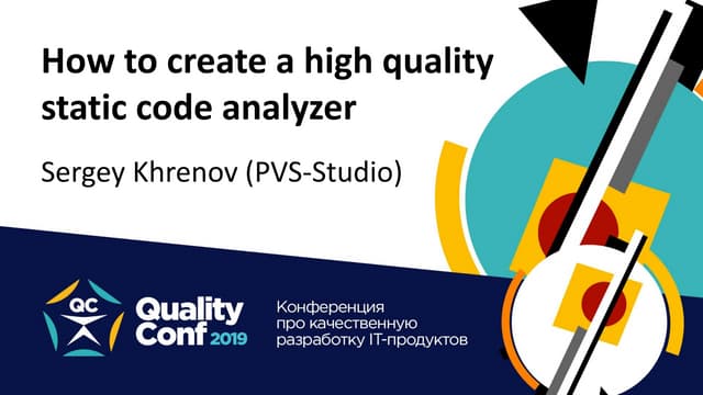 How To Create A High Quality Static Code Analyzer Ppt