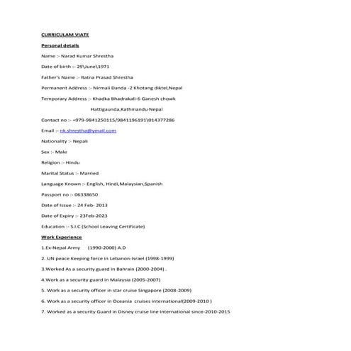 Callum Robertson CV | PDF
