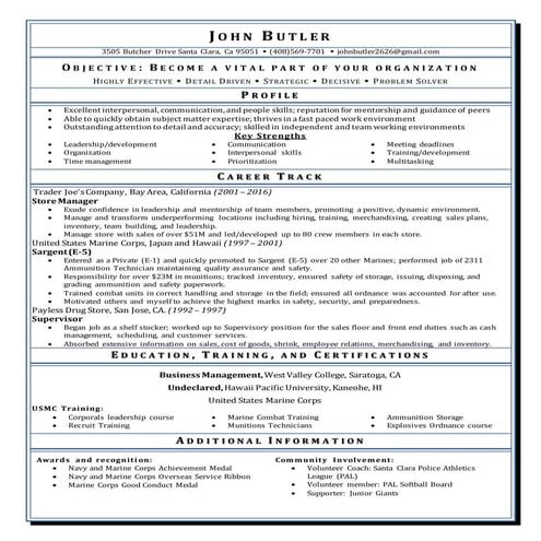 John Butler Resume | DOCX