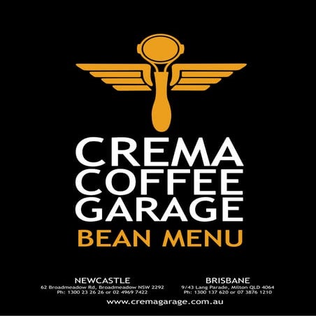 Crema Beans Menu | PDF