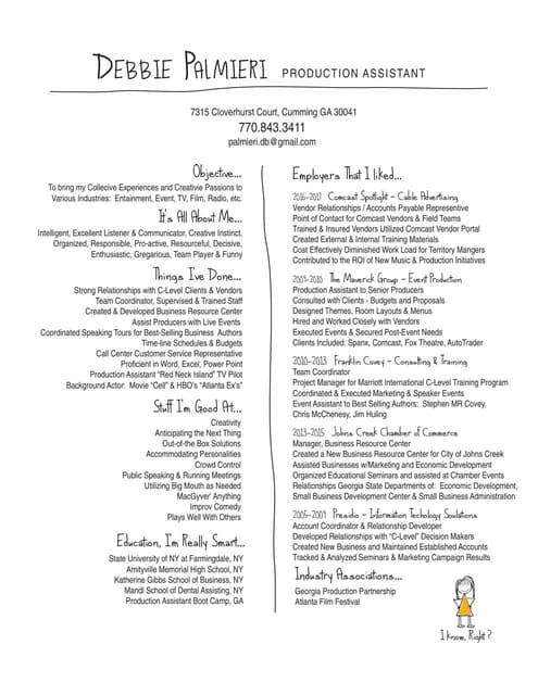 Jill resume (2) | PDF