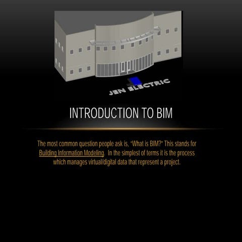 Introduction to BIM | PPT