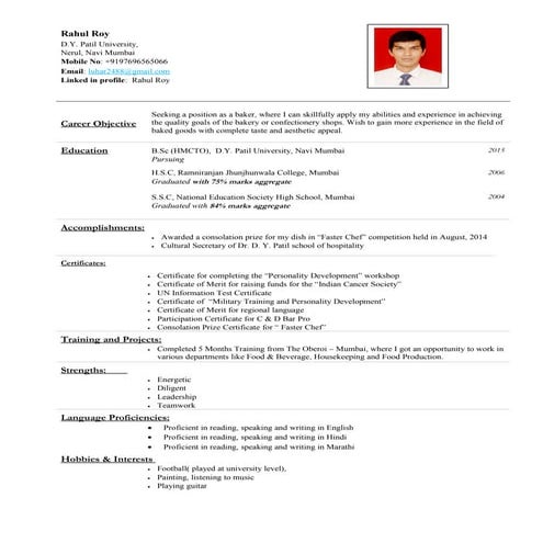 Rahul resume | DOC