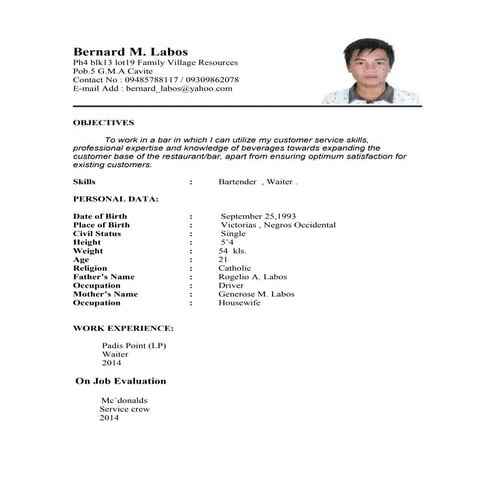 Resume | PDF