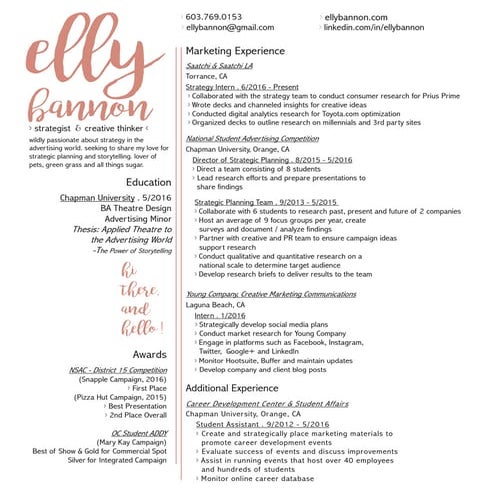 Elly Resume | PDF