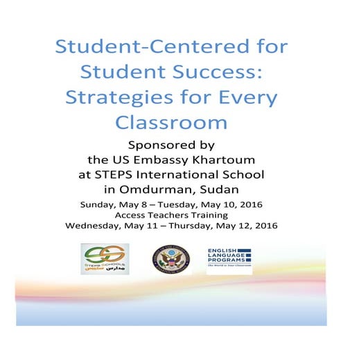 Program-- teacher training | PDF