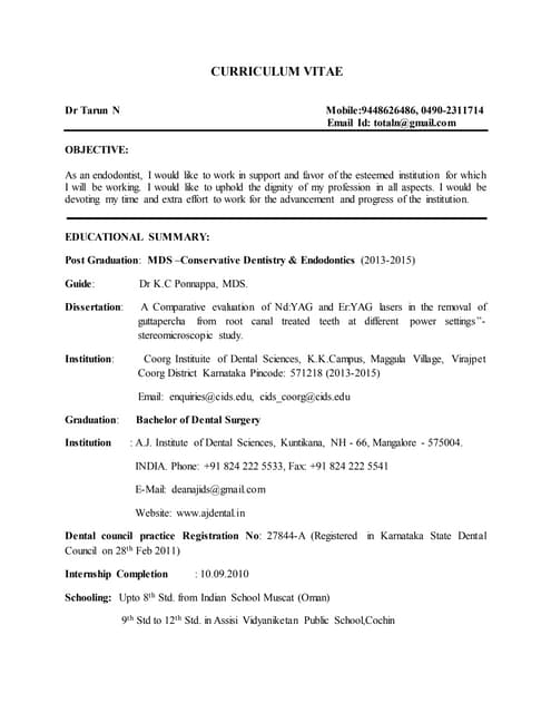 Resume, general | PDF