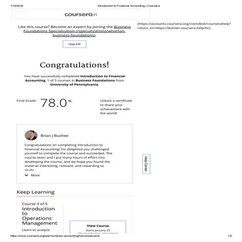 Introduction to Financial Accounting _ Completion Certificate Coursera ...
