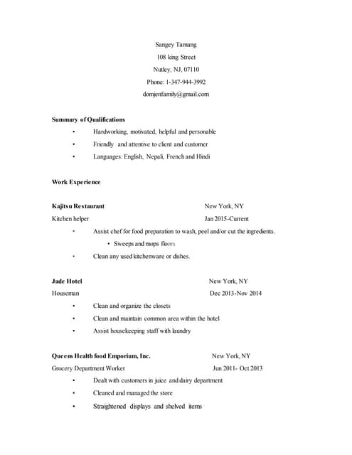 Simon Mitchells Resume 2016 | PDF