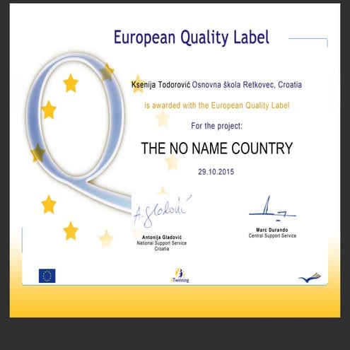 European quality label | PDF