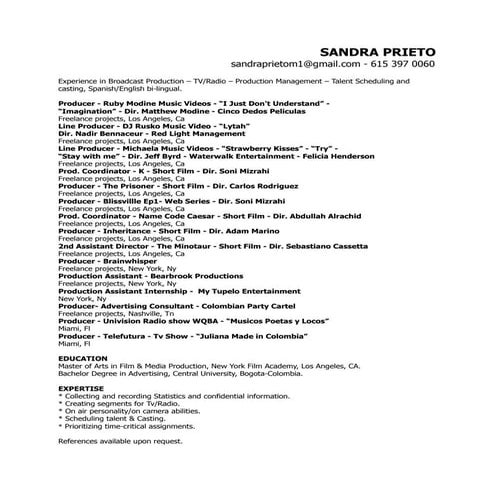 DG Resume | PDF