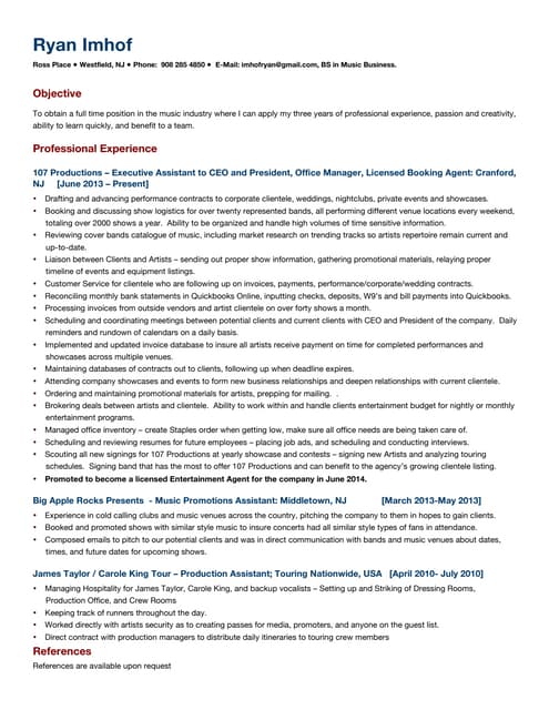 WILLARD FREEMAN revised resume | PDF | Business | Business and Finance