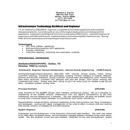 Richard Parvin resume - DDI | DOCX