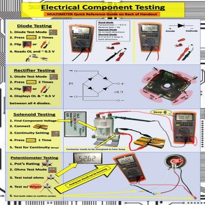 Electrical Component Testing | PDF