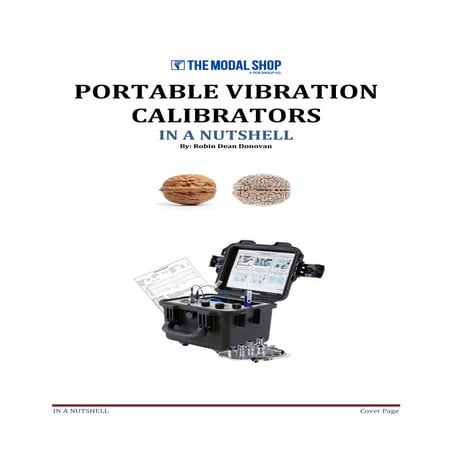 Portable Vibration Calibrators In a Nutshell | PDF