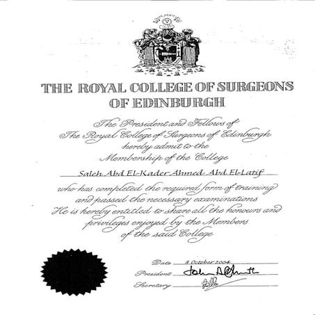 MRCS Edinburgh | PDF