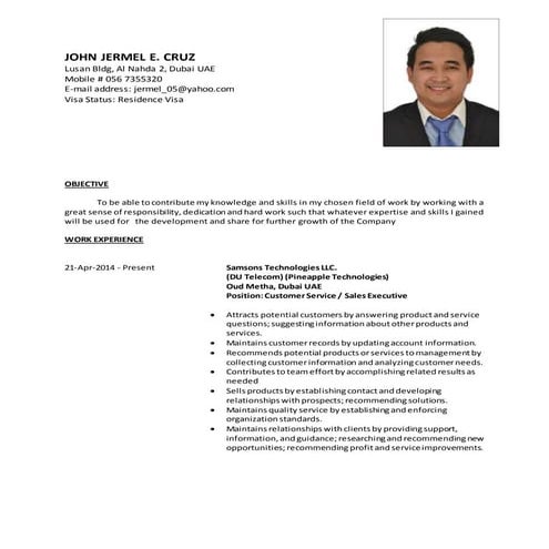 Please see attached file of my resume. | DOCX