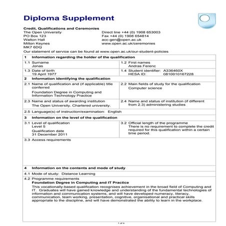 Open University | PDF