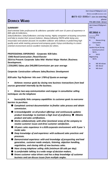 Gerald-McMyne-Resume | DOCX | Business Administration | Business