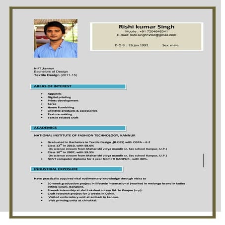 RISHI RESUME | PDF