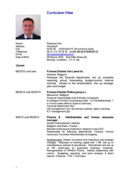 CV RvN Engels | DOC