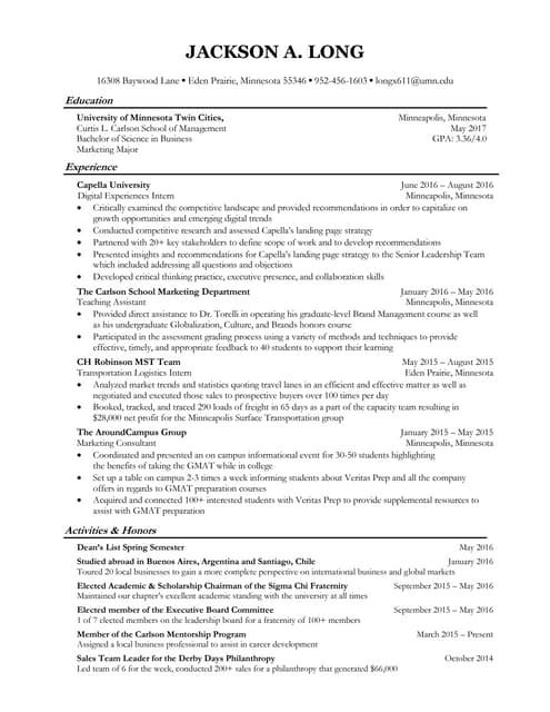 Alison Strealy Resume Spring 2017(2) | PDF