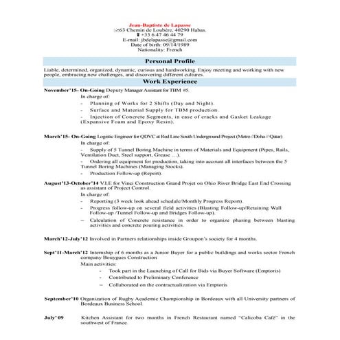 JB-CV-English-2016 | PDF