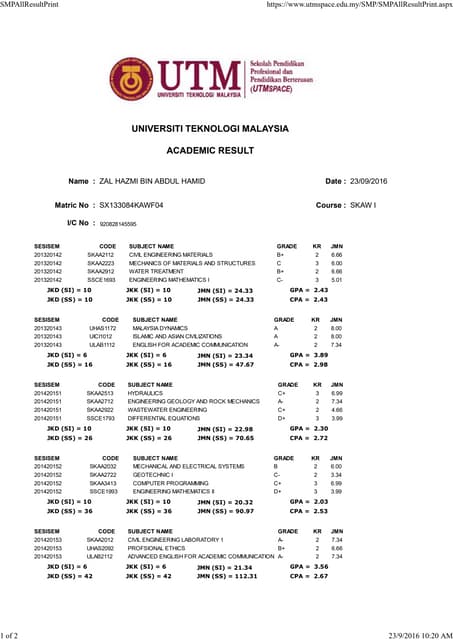 UTAR - Soft Skills Development Certificate | PDF | Special Education ...