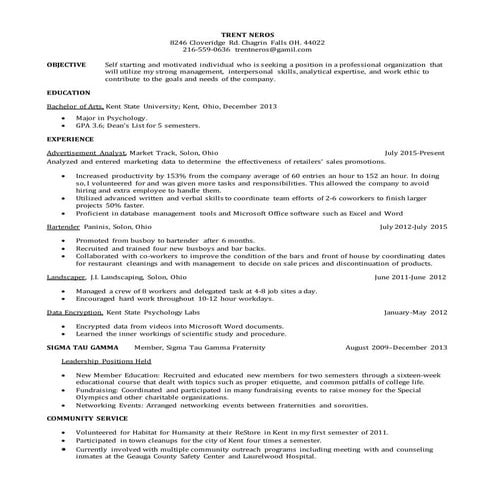 Cole Resume | DOCX