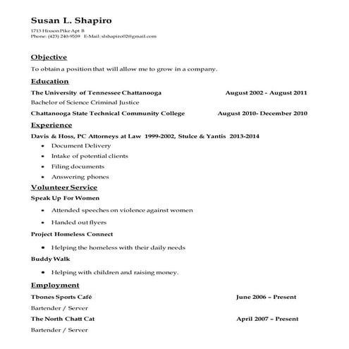 Resume bekki | DOCX
